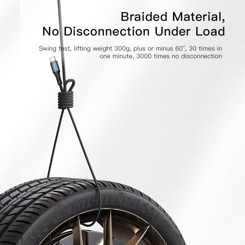 قیمت و خرید کابل تبدیل USB-C به لایتنینگ یسیدو مدل CA95 20W طول 1.2 متر