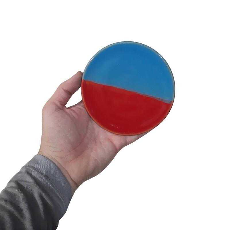 قیمت و خرید ست فنجان‌ و نعلبکی سفالی کد 2