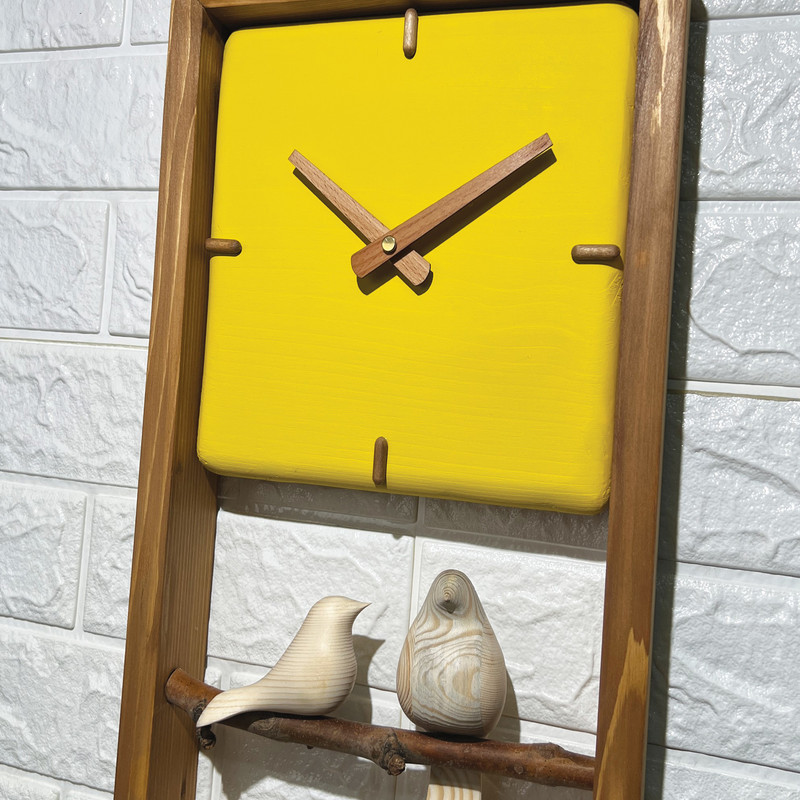 قیمت و خرید ساعت دیواری سهیل مدل پرنده m25