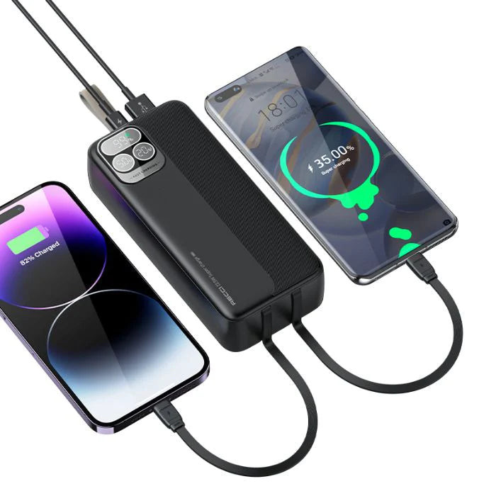 قیمت و خرید پاوربانک رسی مدل RPB-P38 ظرفیت 30000 میلی آمپر ساعت