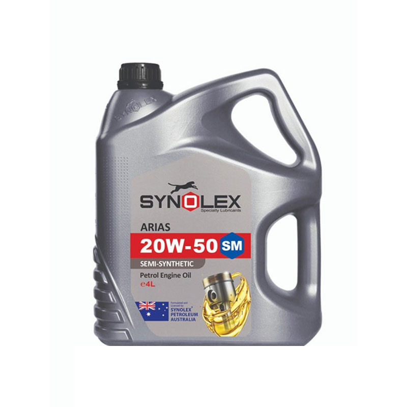 قیمت و خرید روغن موتور خودرو سینولکس مدل آریاس 20W-50 SM حجم 4 لیتر