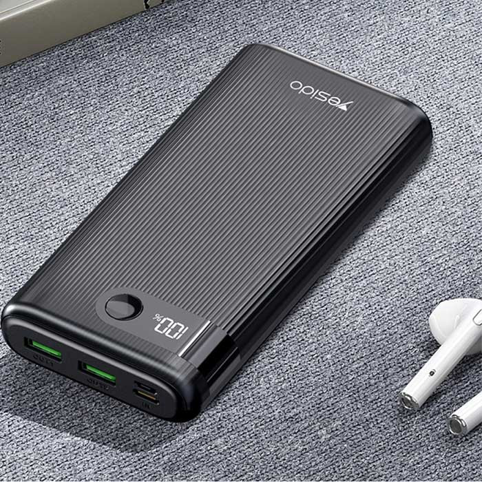 قیمت و خرید پاوربانک یسیدو مدل YP14 ظرفیت 20000 میلی آمپر ساعت