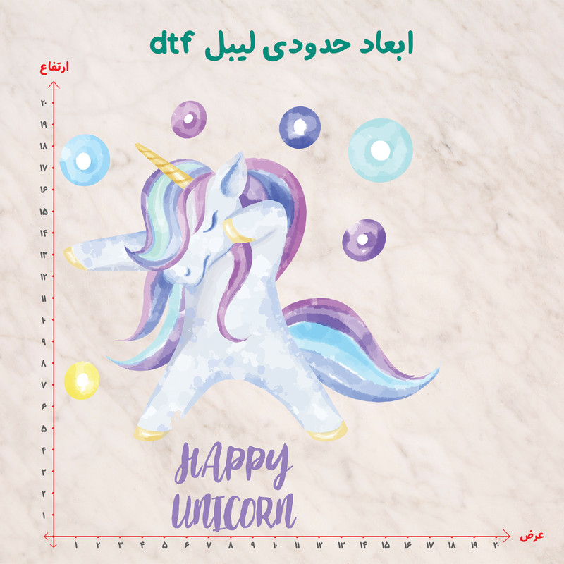 مشخصات، قیمت و خرید استیکر پارچه و لباس مدل dtf طرح یونیکورن کد H20.155 مجموعه 3 عددی | دیجی‌کالا
