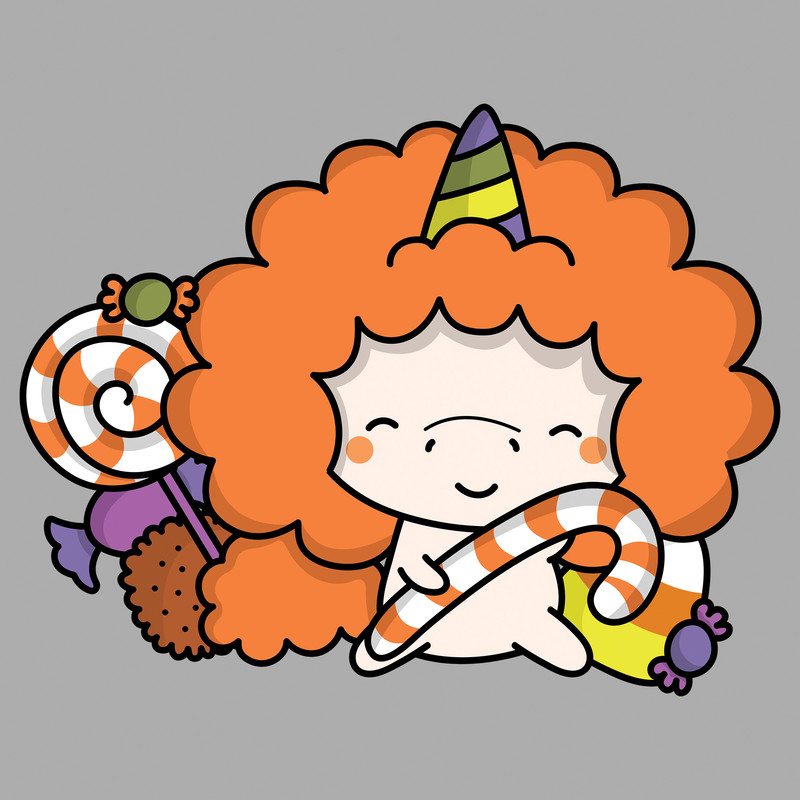 قیمت و خرید استیکر پارچه و لباس مدل dtf طرح یونیکورن کد H20.585 مجموعه 3 عددی