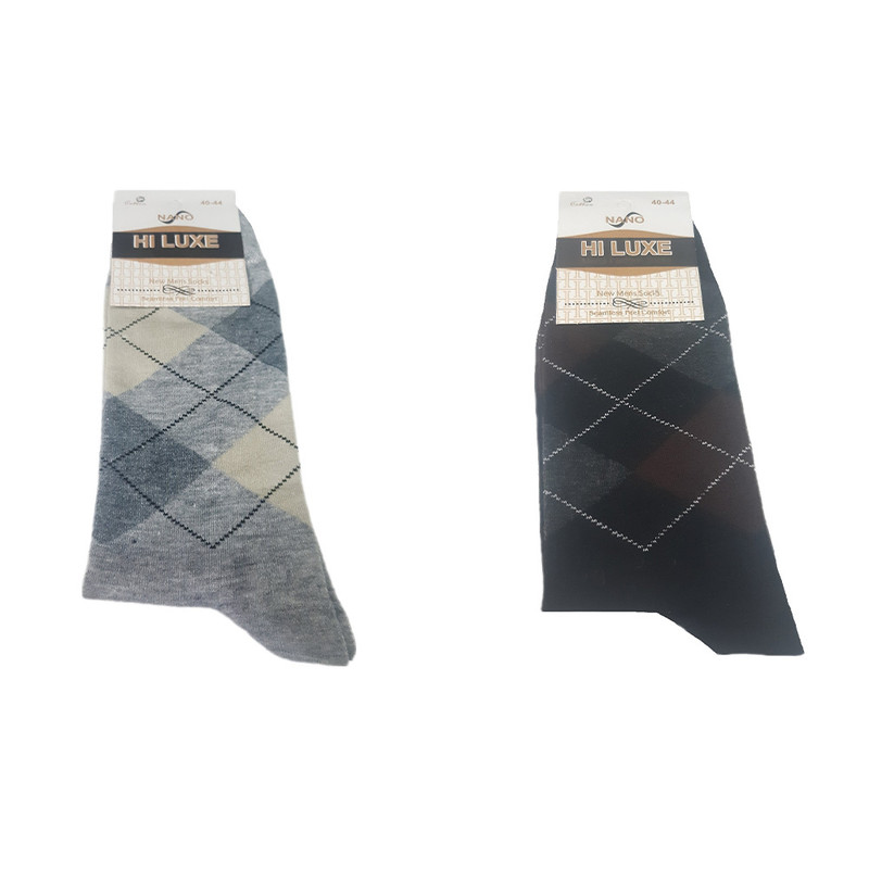 قیمت و خرید جوراب ساق بلند مردانه کد E0181 مجموعه 2 عددی