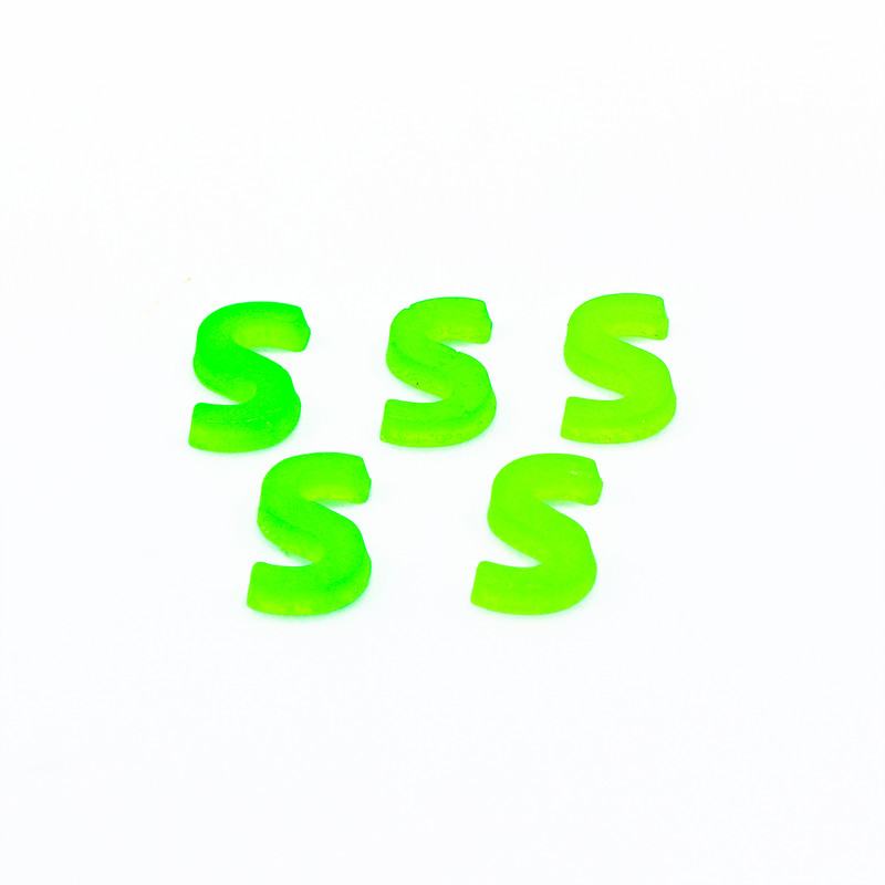 قیمت و خرید دکوری شاین مدل حرف انگلیسی S کد 062 بسته 5 عددی