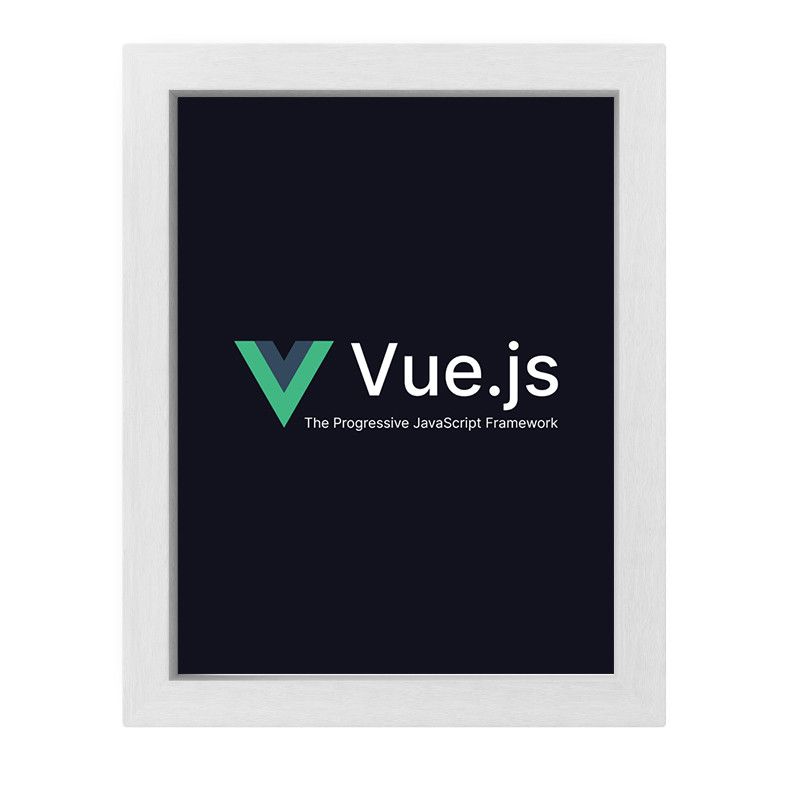 قیمت و خرید تابلو طرح برنامه نویسی ویو مدل Vue js