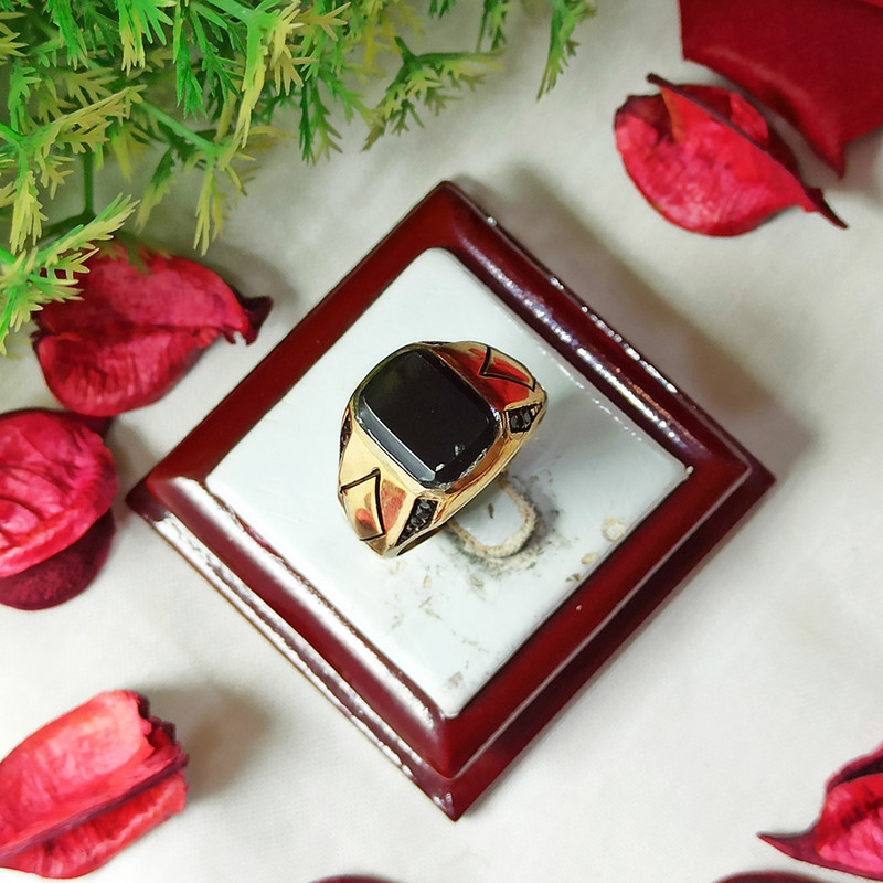 قیمت و خرید انگشتر مردانه سلین کالا مدل عقیق ce-As117