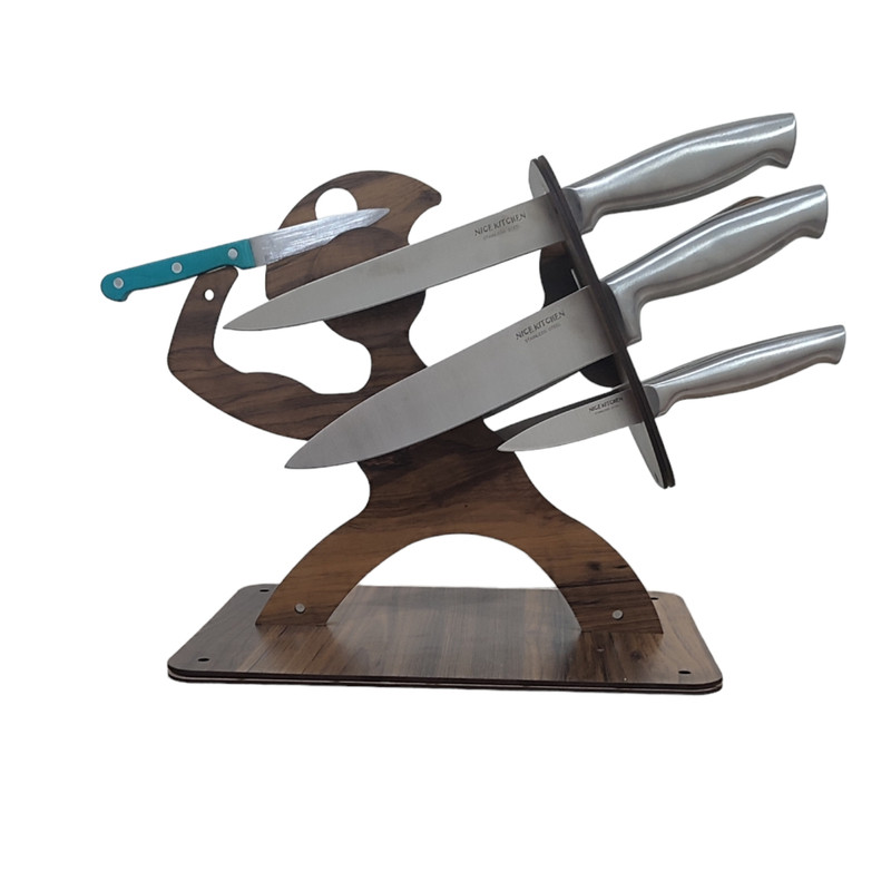 قیمت و خرید استند چاقو مدل جنگجو