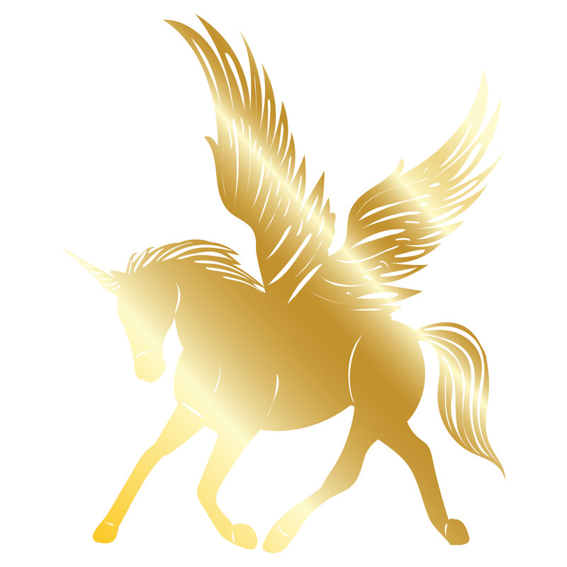 مشخصات، قیمت و خرید استیکر پارچه و لباس مدل dtf طرح یونیکورن کد H15.1131 مجموعه 4 عددی | دیجی‌کالا