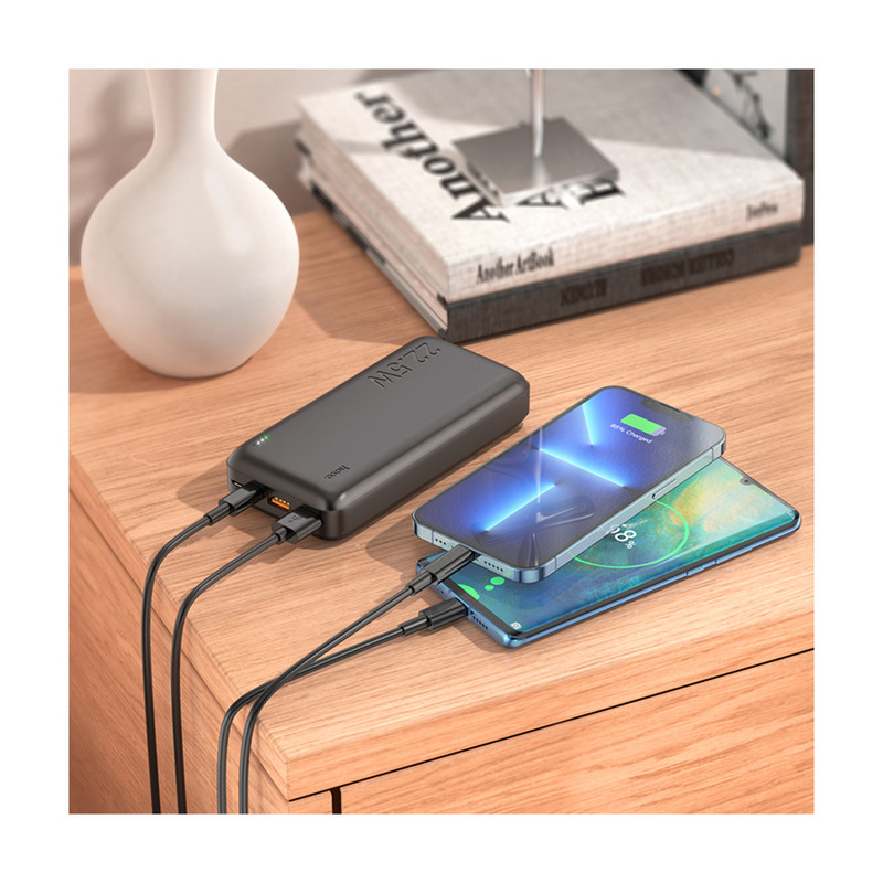 قیمت و خرید پاوربانک هوکو مدل J101A PD+QC3.0 22.5W ظرفیت 20000 میلی ...