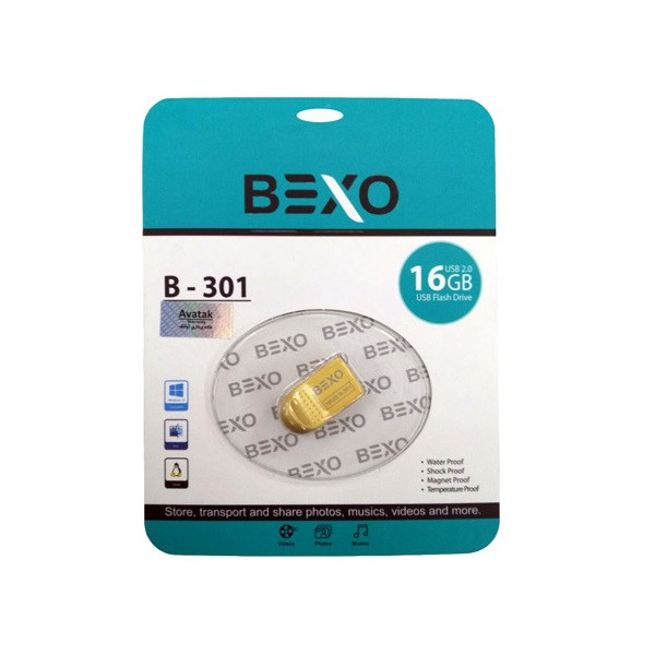 قیمت و خرید فلش مموری بکسو مدل B-301 ظرفیت 16 گیگابایت