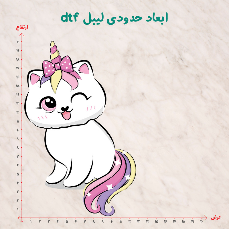 قیمت و خرید استیکر پارچه و لباس مدل dtf طرح یونیکورن کد H20.207 مجموعه 3 عددی