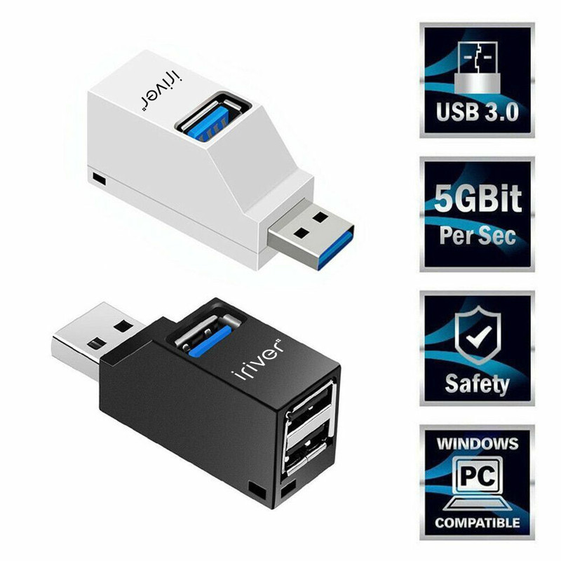 قیمت و خرید هاب 3 پورت USB3.0 آی ریور مدل Tiny Pro