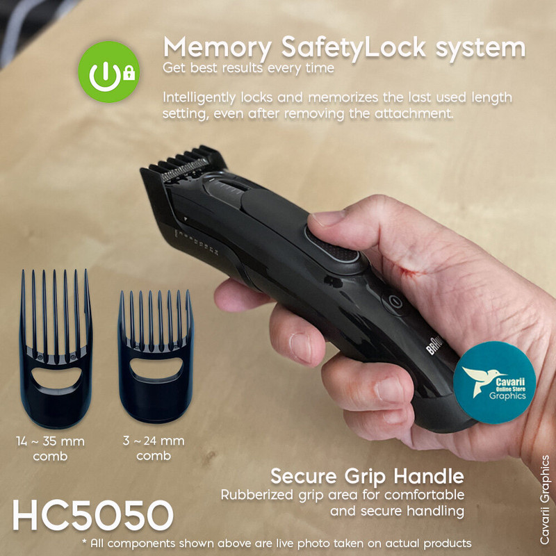 قیمت و خرید ماشین اصلاح موی سر و صورت براون مدل HC5050