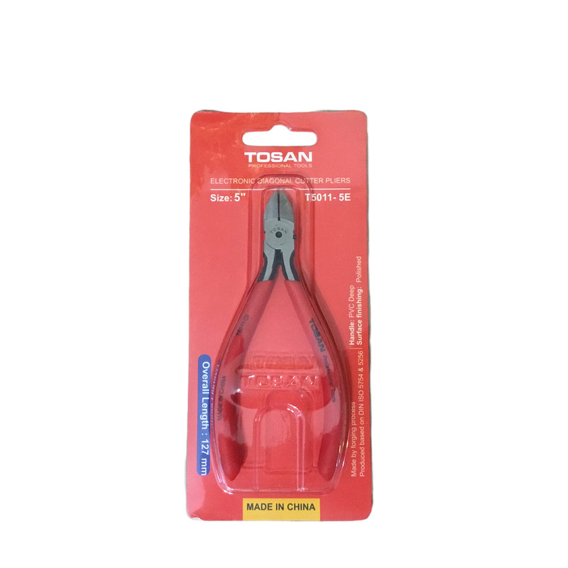 قیمت و خرید انبر سیم چین توسن مدل T5011-5E کد g65 سایز 5 اینچ