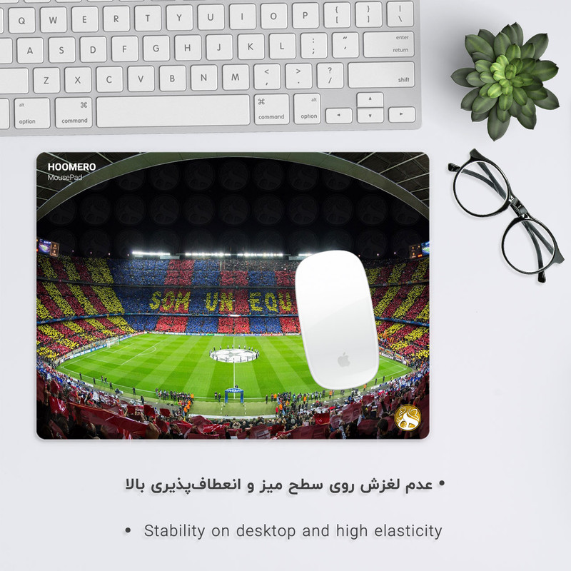 قیمت و خرید ماوس پد هومرو مدل A8059 طرح تیم باشگاه فوتبال بارسلونا