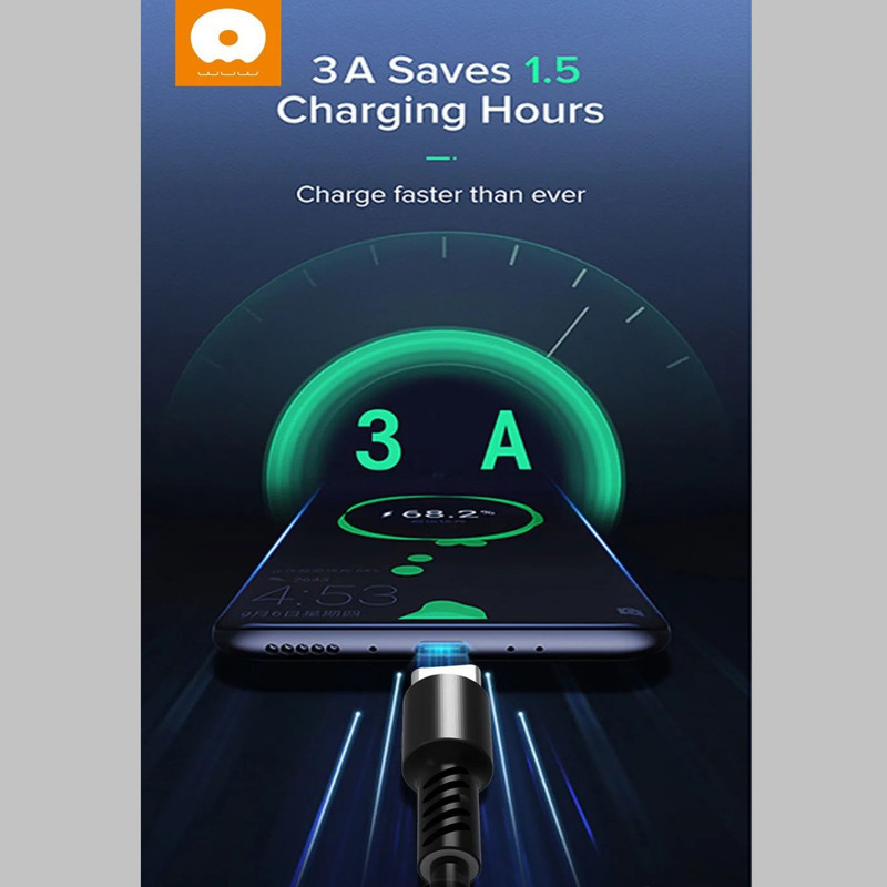 قیمت و خرید کابل تبدیل USB به لایتنینگ دبلیو یو دبلیو مدل X157 طول 1 متر