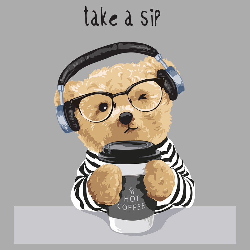 قیمت و خرید استیکر پارچه و لباس مدل dtf طرح تدی کد H20.128 مجموعه 3 عددی