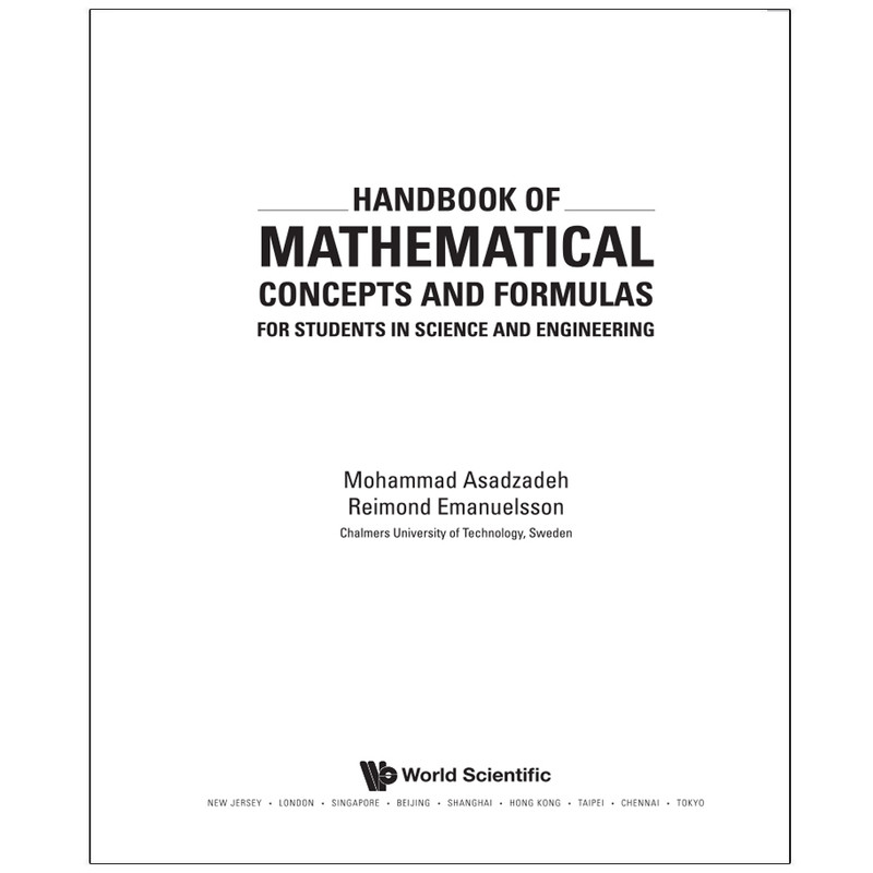 قیمت و خرید کتاب Handbook Of Mathematical Concepts And Formulas اثر