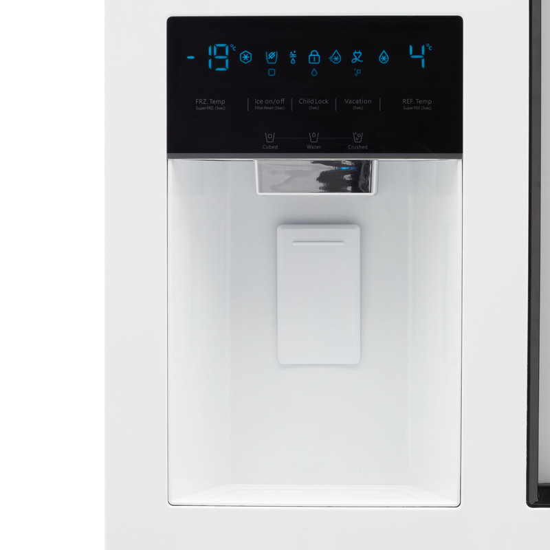 قیمت و خرید یخچال و فریزر ساید بای ساید 27 فوت اسنوا مدل SN8-2028SW