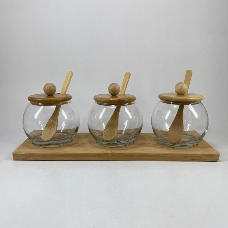 قیمت و خرید ست جا ادویه 4 پارچه مدل H9.5D8.5 کد DGQ90202007