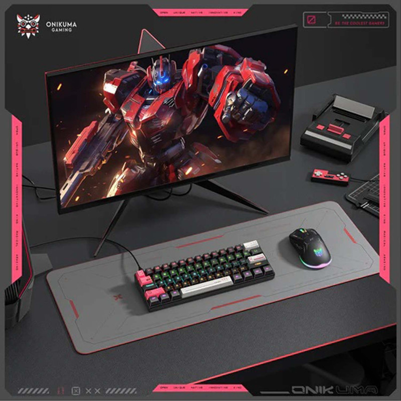 قیمت و خرید کیبورد گیمینگ اونیکوما مدل G55 RGB، مکانیکال سوییچ قهوه‌ای، Tenkeyless، نورپردازی RGB