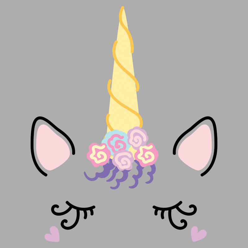 قیمت و خرید استیکر پارچه و لباس مدل dtf طرح یونیکورن کد H20.63 مجموعه 6 عددی