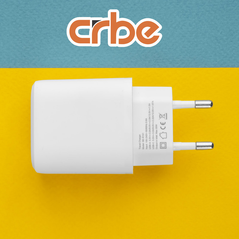 قیمت و خرید شارژر دیواری کربی مدل BE-R101 55W