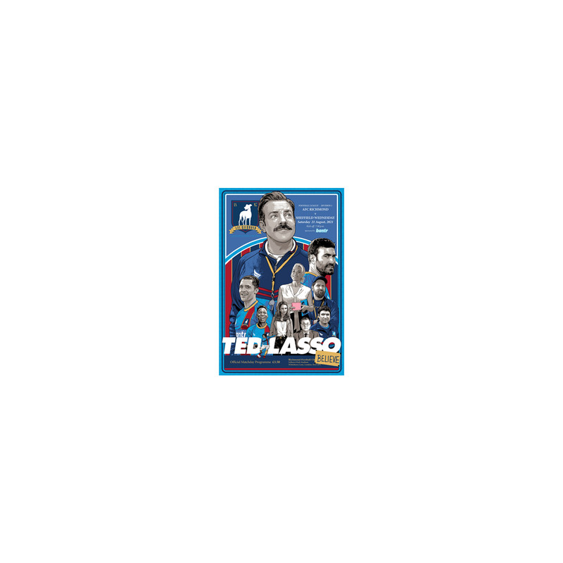 قیمت و خرید استیکر لپ تاپ لولو طرح شخصیت های سریال تد لسو Ted Lasso کد 717