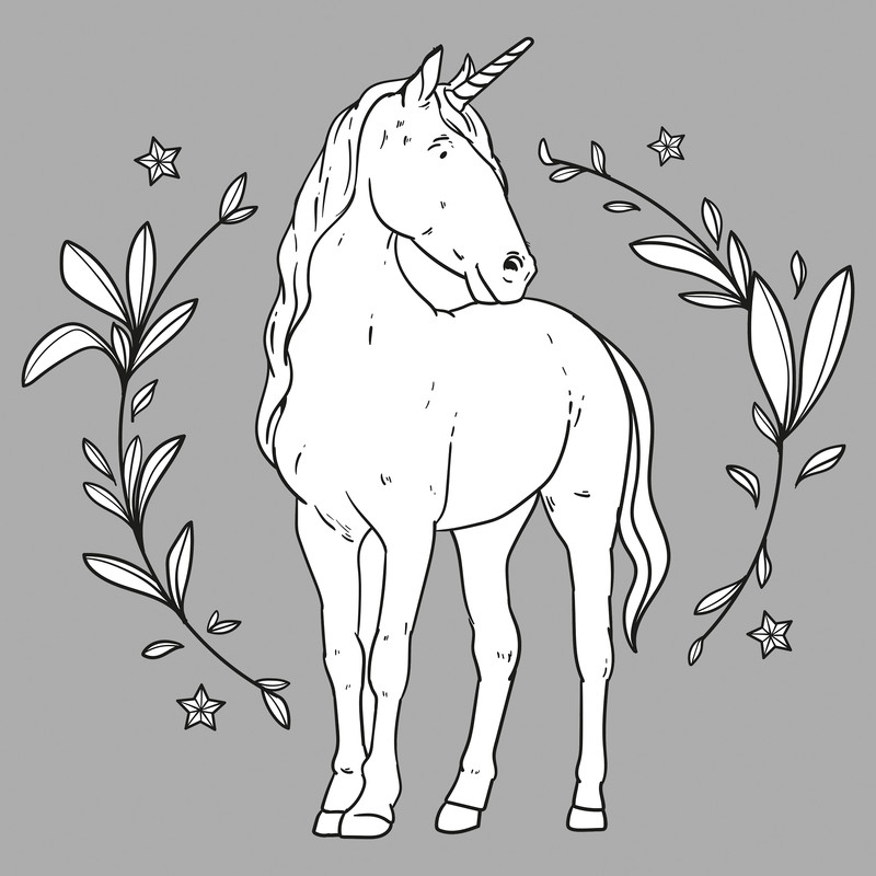 قیمت و خرید استیکر پارچه و لباس مدل dtf طرح یونیکورن کد H20.1093 مجموعه 3 عددی