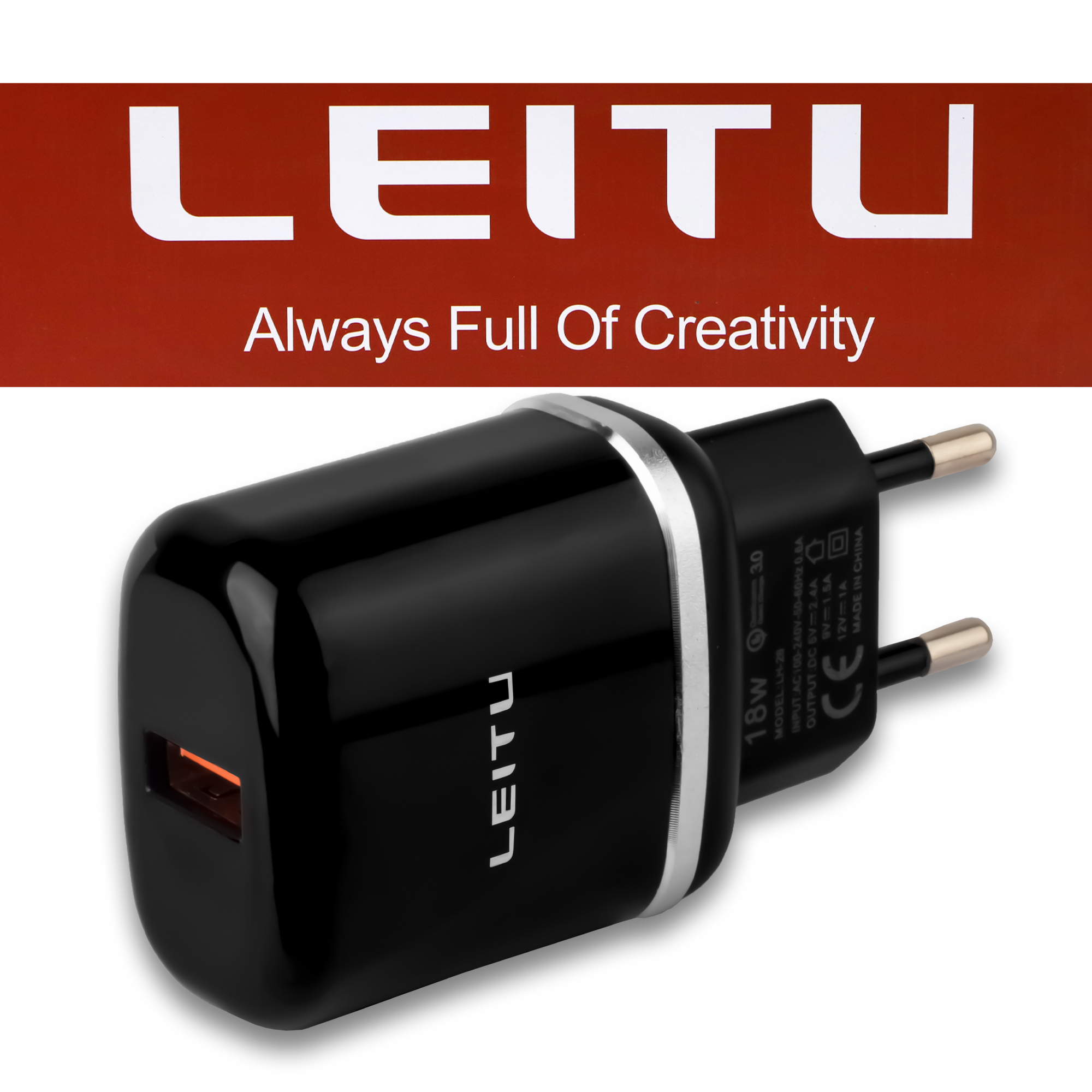 ⭐️ خرید اینترنتی شارژر دیواری لیتو مدل LH-26 18W به همراه کابل تبدیل USB-C (1402) - فروشگاه ...