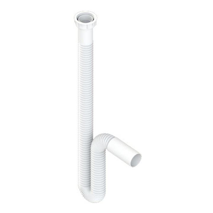 قیمت و خرید زیرآب روشویی مدل خرطومی کد 100