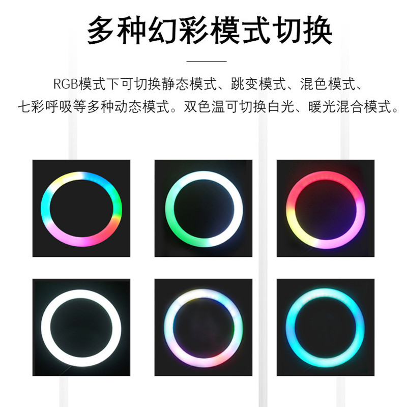 قیمت و خرید رینگ لایت مدل LJJ-33 RGB