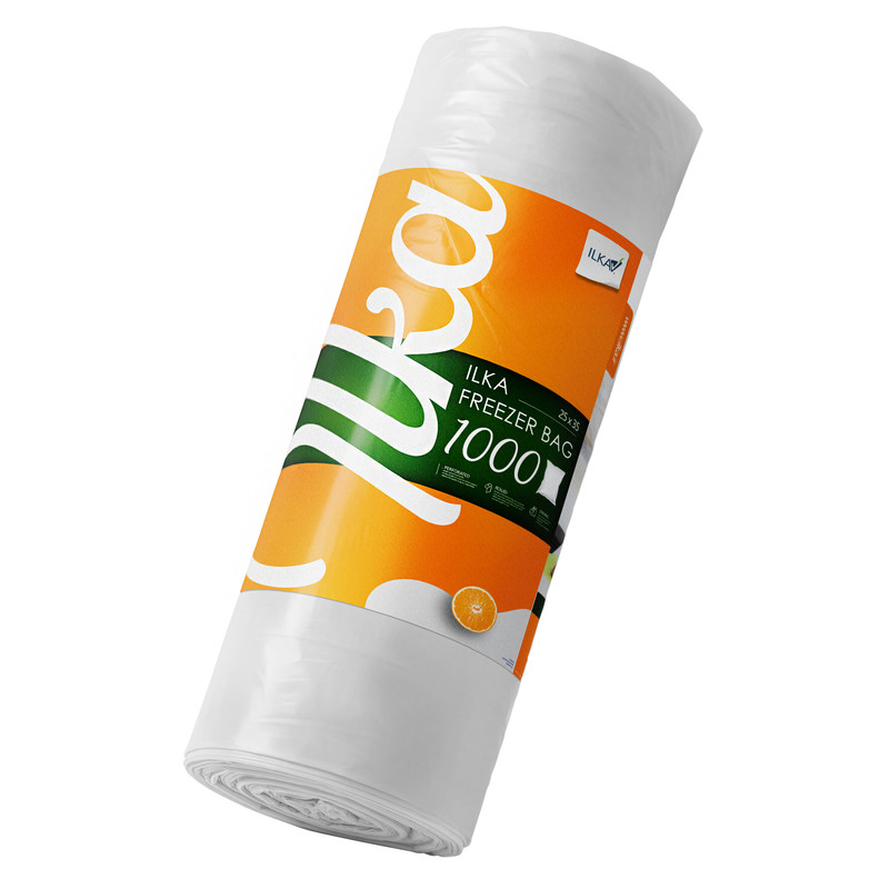 قیمت و خرید کیسه فریزر ایلکا مدل رولی کد P60 بسته 1000 عددی