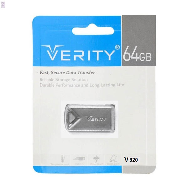 ⭐⭐️️⭐️ قیمت و خرید آنلاین فلش مموری وریتی مدل V820 USB3.0 ظرفیت 64 گیگابایت (1402) - فروشگاه بورداکو