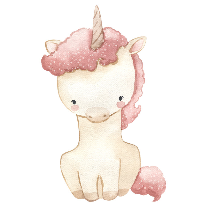 قیمت و خرید استیکر پارچه و لباس مدل dtf طرح یونیکورن کد H20.488 مجموعه 3 عددی