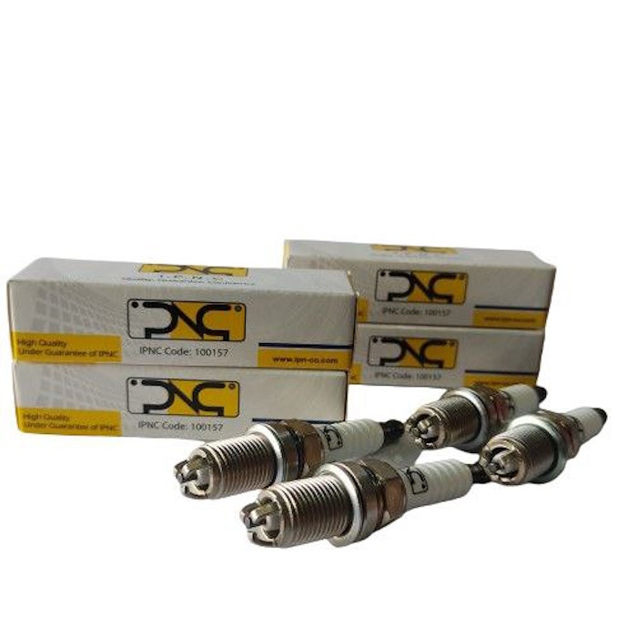 قیمت و خرید شمع خودرو سوخت آما مدل ipnc سه پلاتین بسته 4 عددی