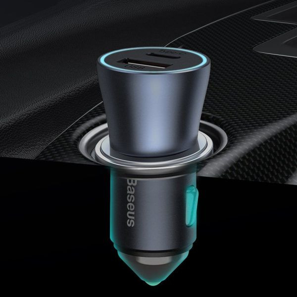 قیمت و خرید شارژر فندکی باسئوس مدل CCJD 40W