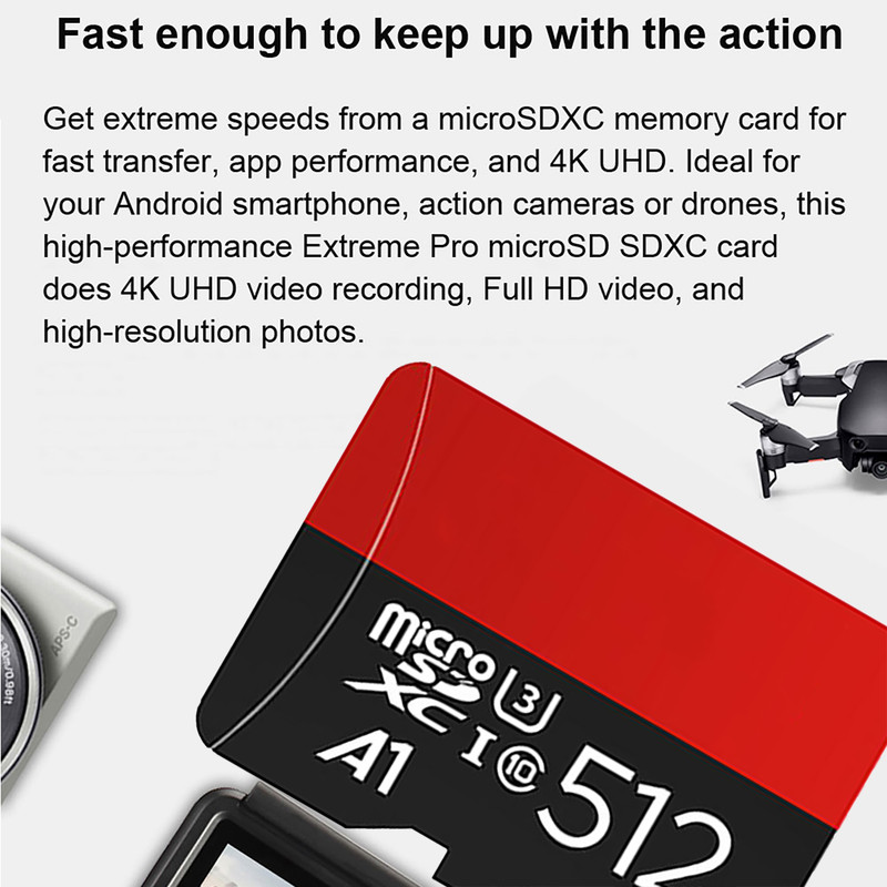 قیمت و خرید کارت حافظه MicroSDXC مدل A1 eco کلاس 10 استاندارد UHS-I U3 ...