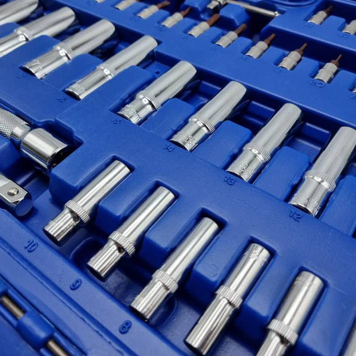 قیمت و خرید مجموعه 172 عددی آچار و سری بکس باس مدل Bs-172pcs