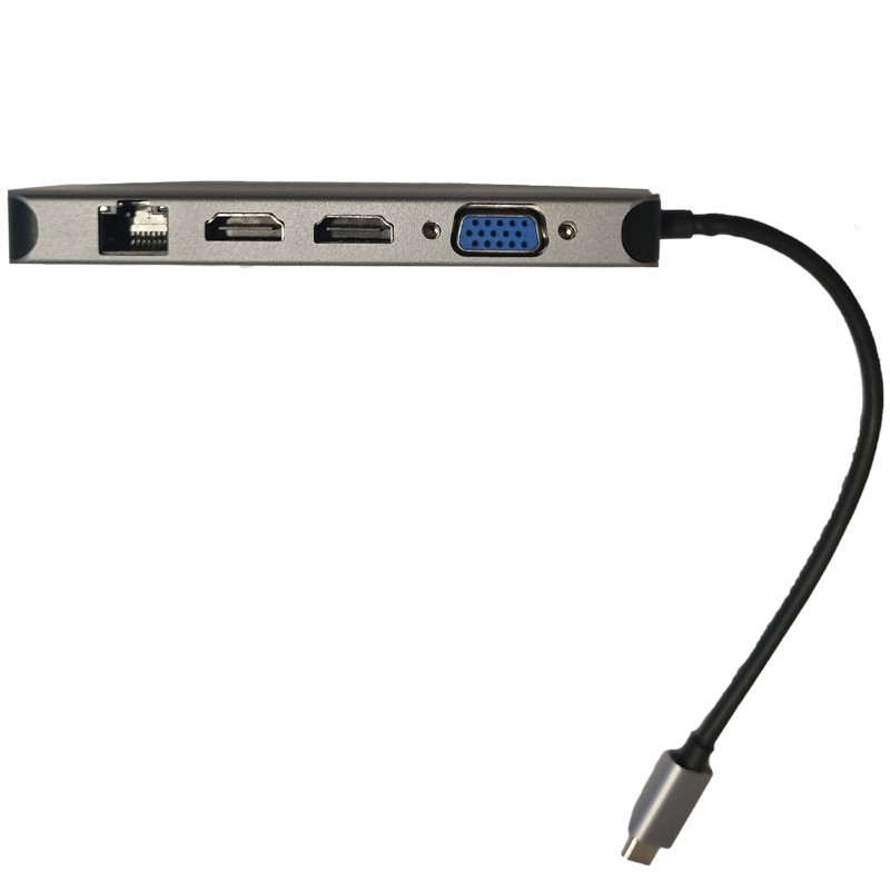قیمت و خرید هاب 11 پورت USB-C آی سی زد آی مدل IZEC-TH27