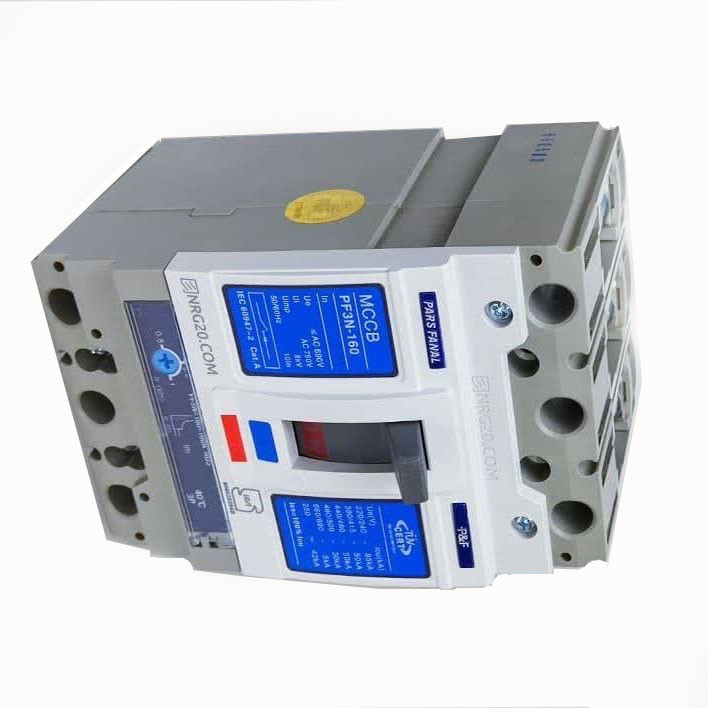 قیمت و خرید کلید اتوماتیک 160 آمپر پارس فانال مدل Adj-PF3N-250