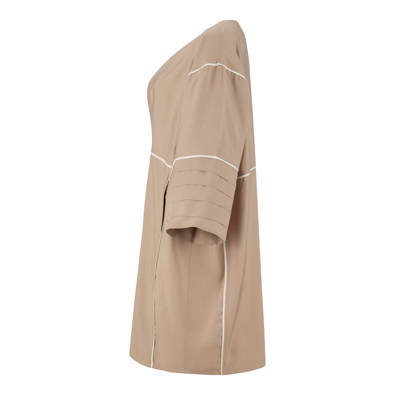 قیمت و خرید مانتو زنانه سرژه مدل 216574 رنگ کرم