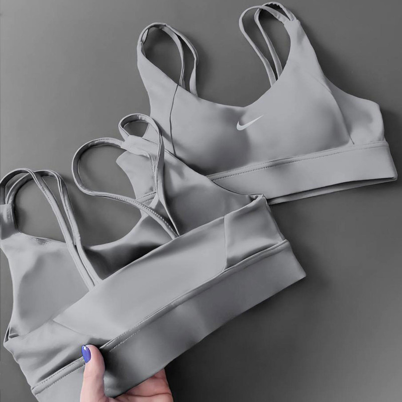 قیمت و خرید نیم تنه ورزشی زنانه مدل پد دار بدون فنر کد 4521-290P رنگ طوسی