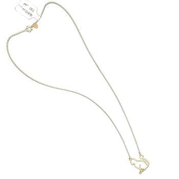 قیمت و خرید گردنبند طلا 18 عیار زنانه مدل GA021 طرح گربه