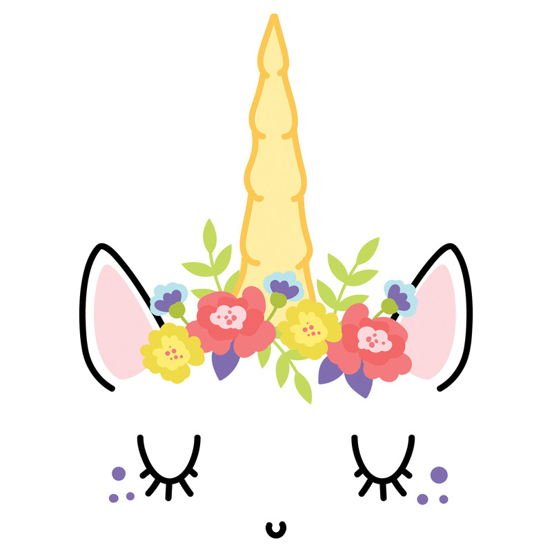 قیمت و خرید استیکر پارچه و لباس مدل dtf طرح یونیکورن کد H15.46 مجموعه 4 عددی