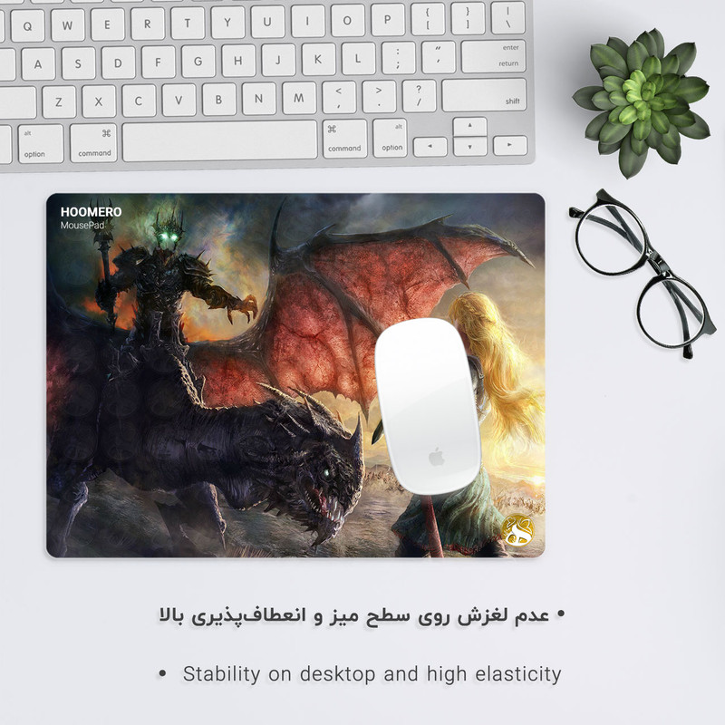 قیمت و خرید ماوس پد هومرو مدل A7901 طرح ارباب حلقه ها