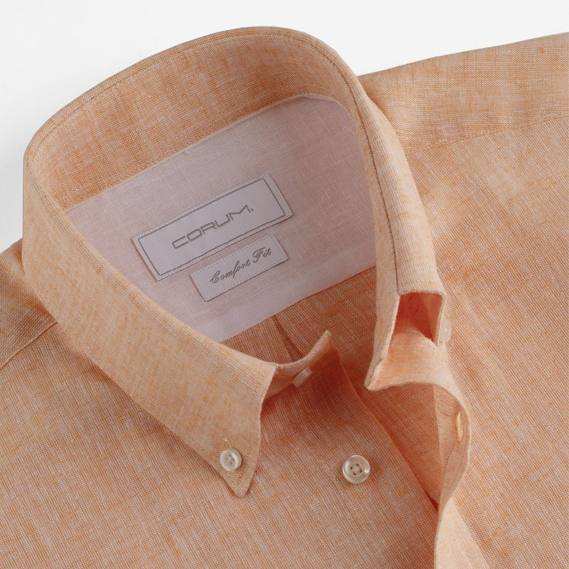 قیمت و خرید پیراهن آستین بلند مردانه کروم مدل لینن 2410138