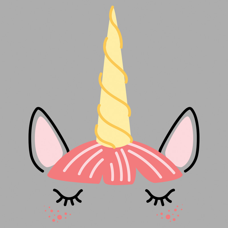 قیمت و خرید استیکر پارچه و لباس مدل dtf طرح یونیکورن کد H20.64 مجموعه 6 عددی